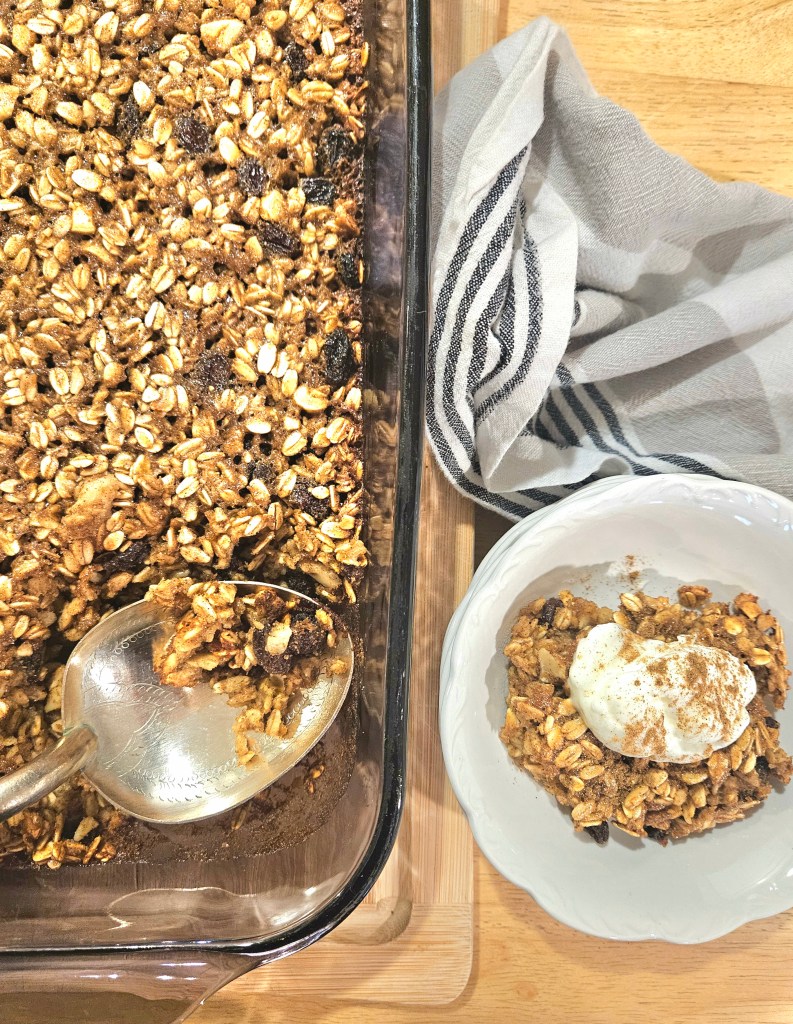 Breakfast Baked Oatmeal - Homestead on Lakeside